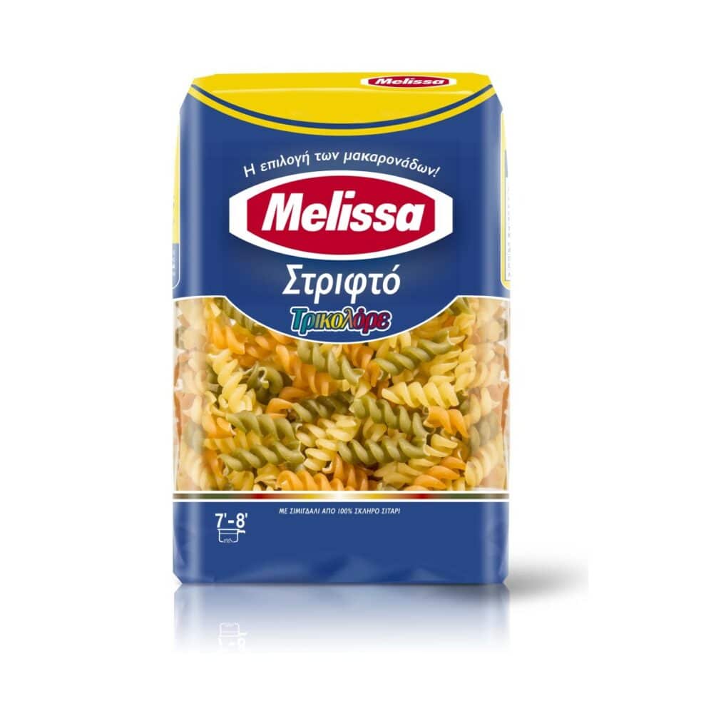 Melissa Fusilli Tricolore Pasta 500g — Cleo's Kitchen