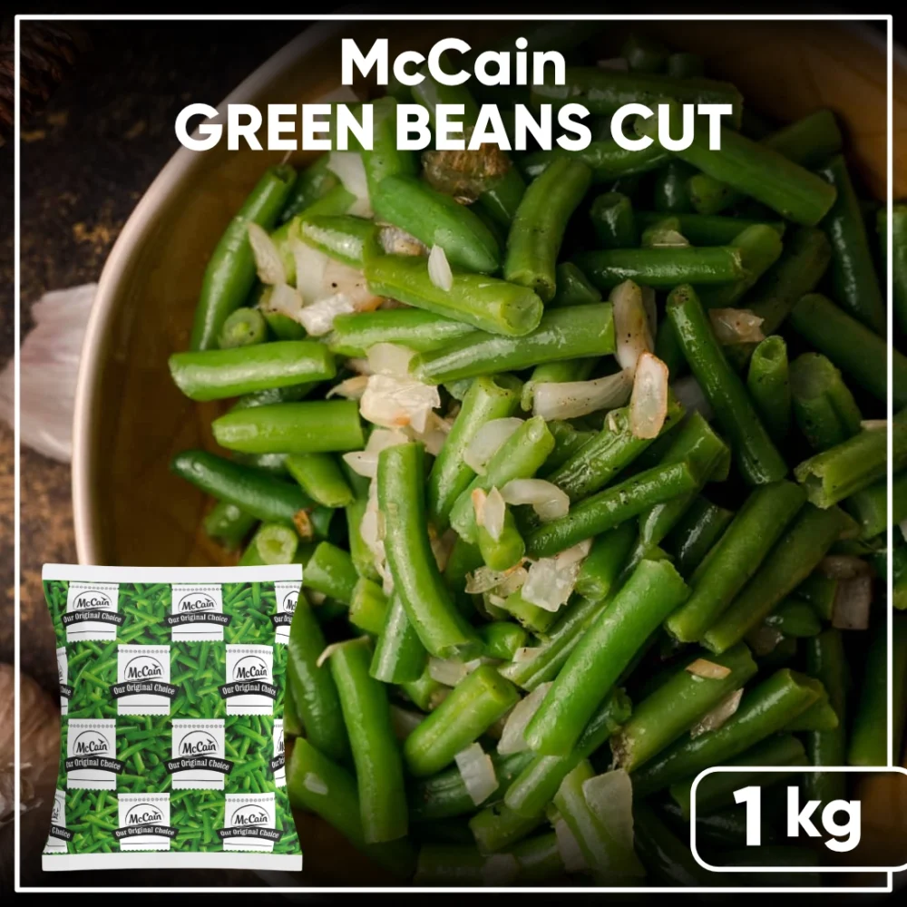 Green Beans Cut 1 kg — Cleo's Kitchen