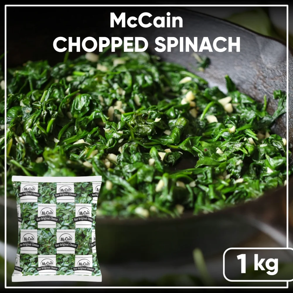 Chopped Spinach 1 kg — Cleo's Kitchen