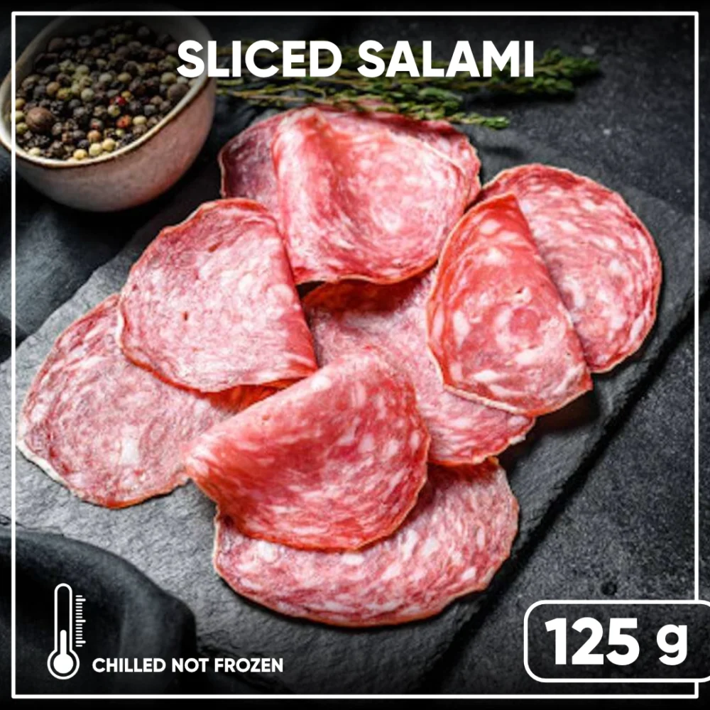 Sliced Salami (125 g) — Cleo's Kitchen